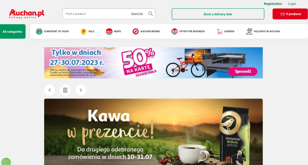 Auchan Poland Official Website: The Ultimate Guide to Convenient Online ...